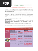 Conformación y Funciones del Comité SST | PDF | Valores | Votación