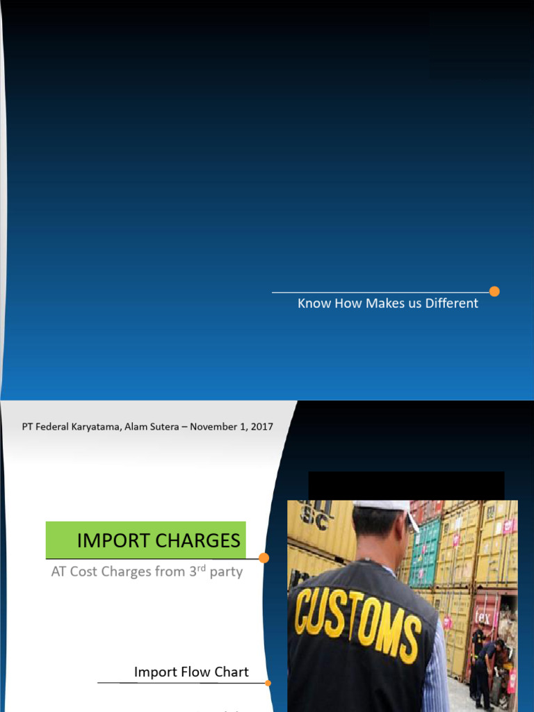 Import Charges and Cost Breakdown Guide | PDF | Transport | Supply ...