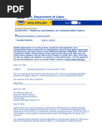 Osha 1910.23 | PDF | Ladder | Occupational Safety And Health Administration