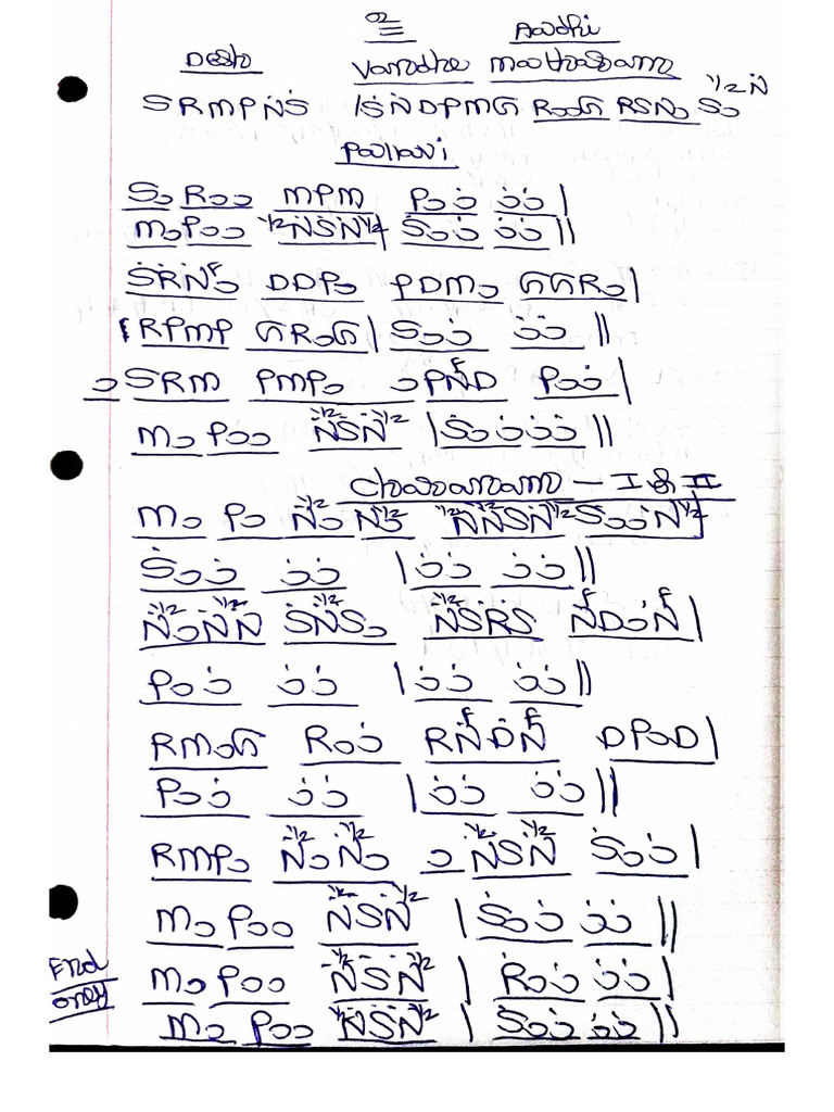 Vanthey Madharam | PDF