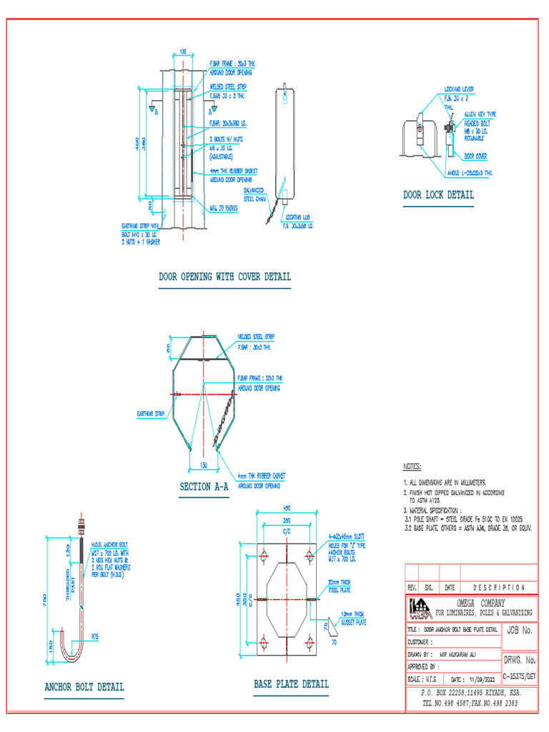 Ankhor Bolt & Base Plate | PDF