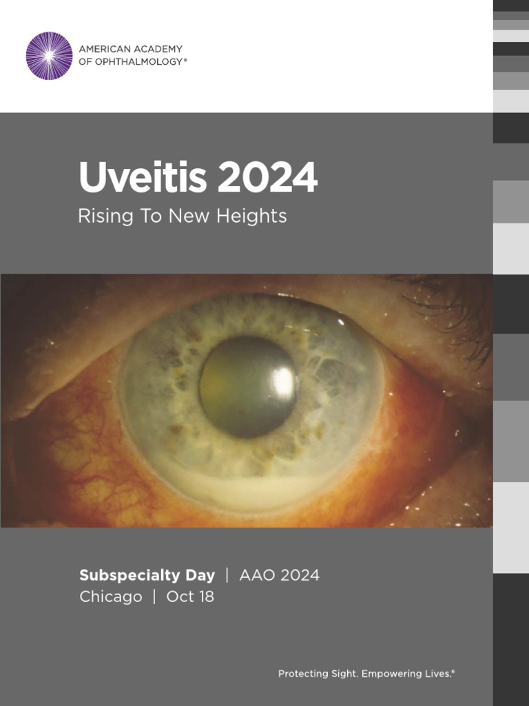 Uveitis Subspecialty Day 2024 Overview | PDF | Rheumatoid Arthritis ...