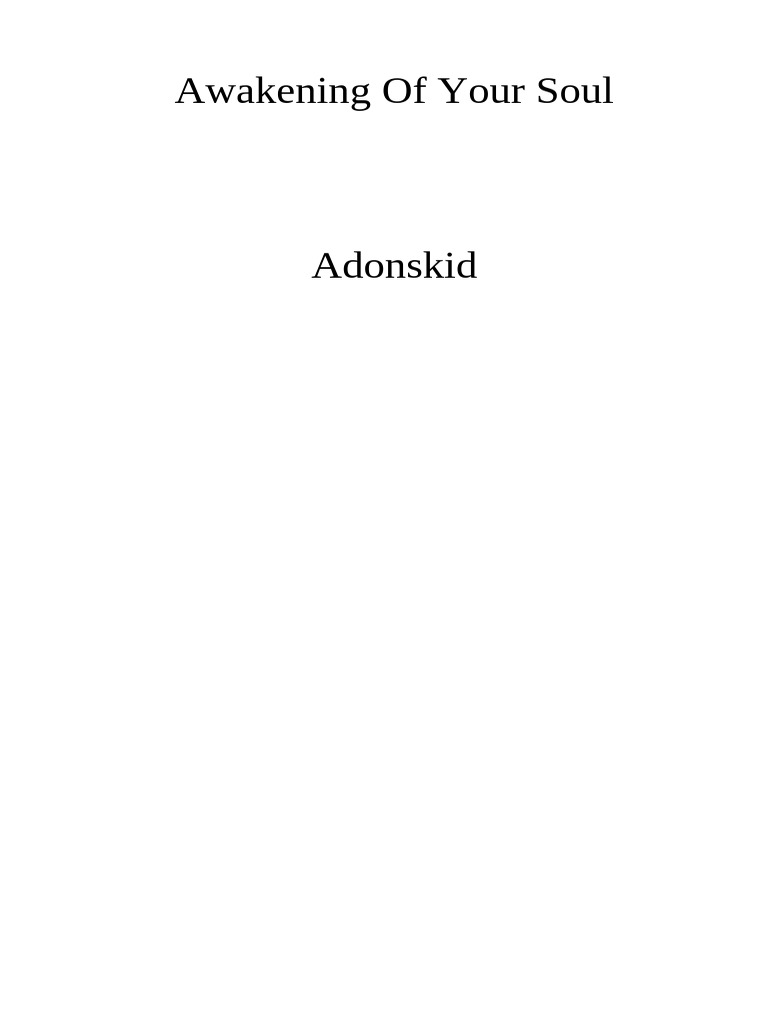 Soul Awakening: Your Life Map Guide | PDF | Mind | Thought
