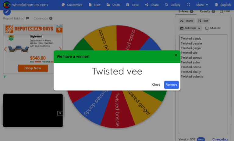 Wheel of Names Random Name Picker | PDF