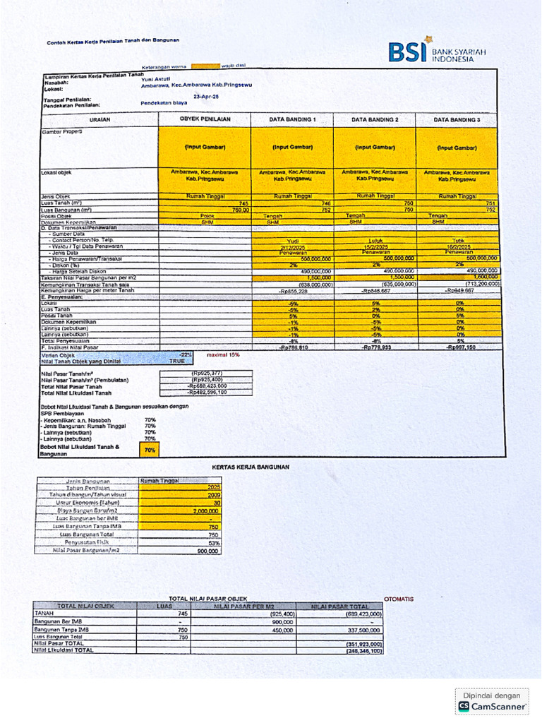 Kk Tanah Yuni Astuti | PDF