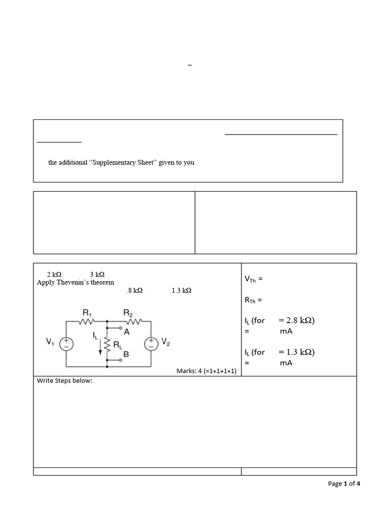 2022 Aut MS101 Midsem Dec20 Paper | PDF | Amplifier | Bipolar Junction Transistor