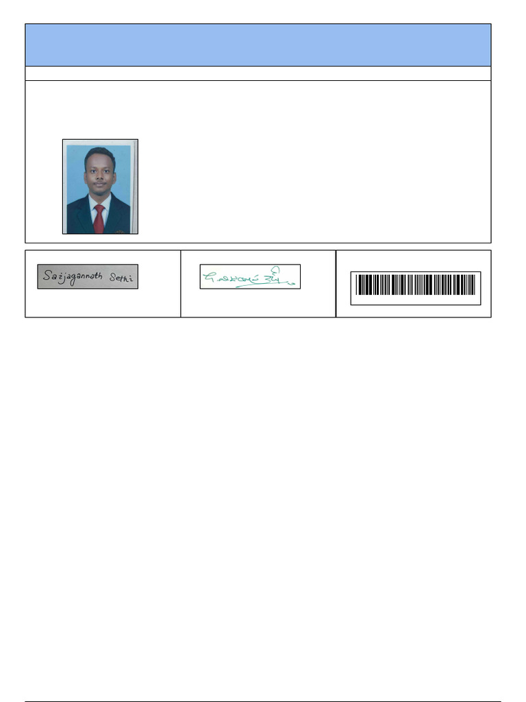 CPCB 2025 AdmitCardS3SCH005036 | PDF | Identity Document | Authentication