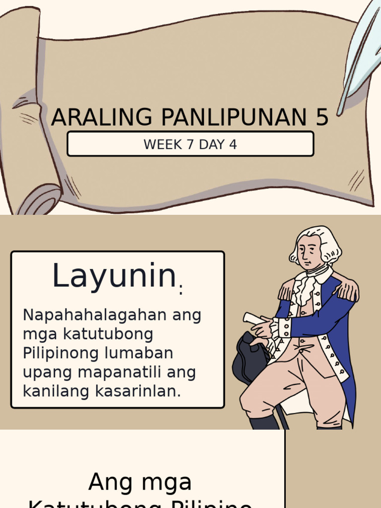 Aralpan 5 Week 7 Day 4 | PDF