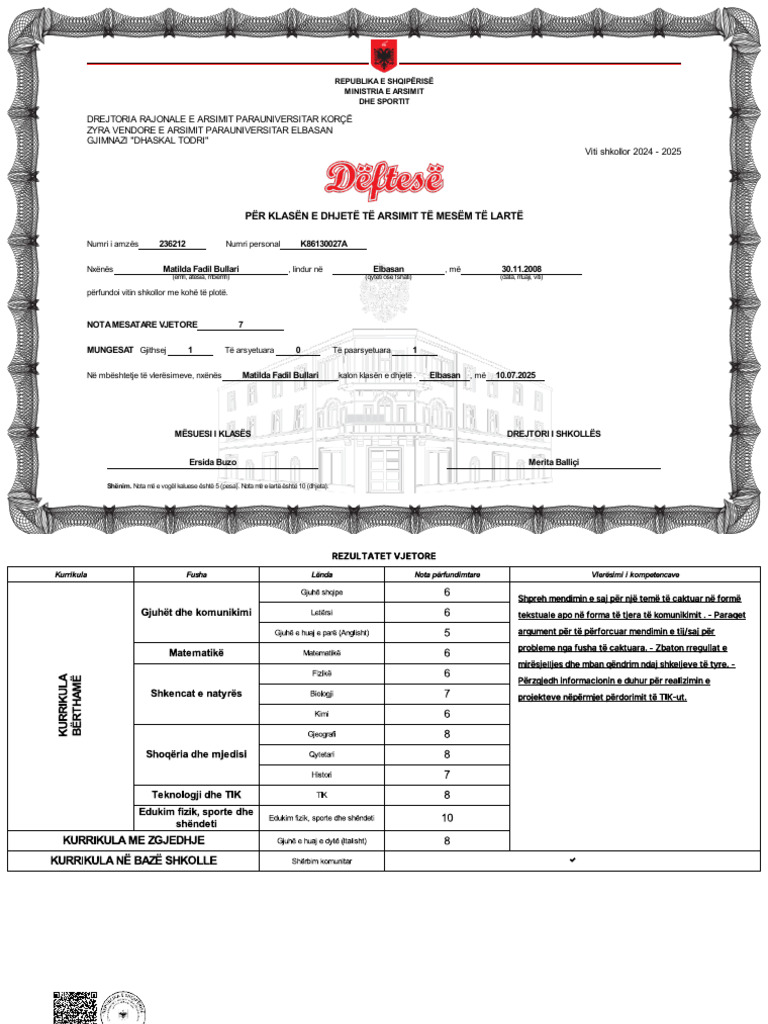 Matilda Bullari-10F | PDF