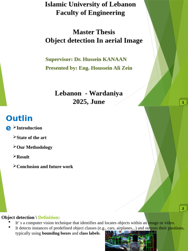 Object Detection in Aerial Images Analysis | PDF | Computing | Applied ...