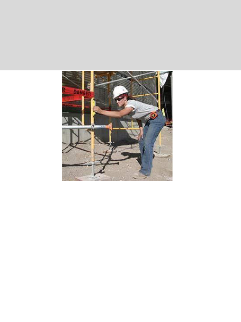 Inspeksi dan Tagging Scaffolding | PDF