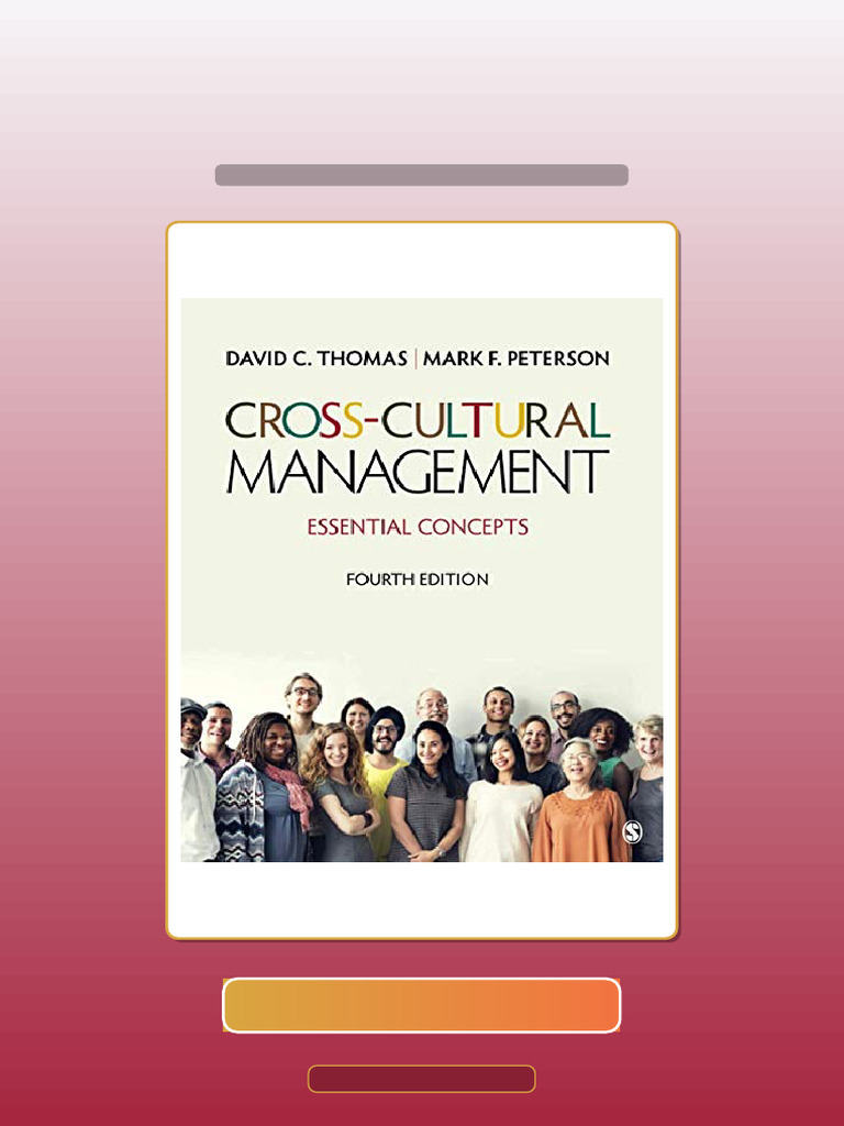 CrossCultural Management by Thomas Official Test Bank | PDF | Multiple ...