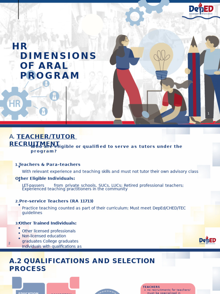 Aral Program Tutor Compensation Guide | PDF