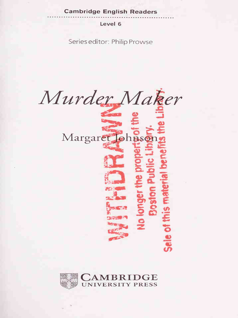 Cambridge English Readers Level 6 Guide | PDF