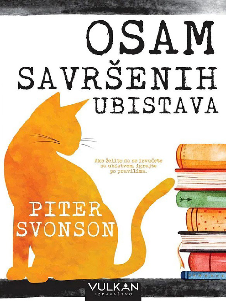 Peter Swanson - Osam Savršenih Ubistava | PDF