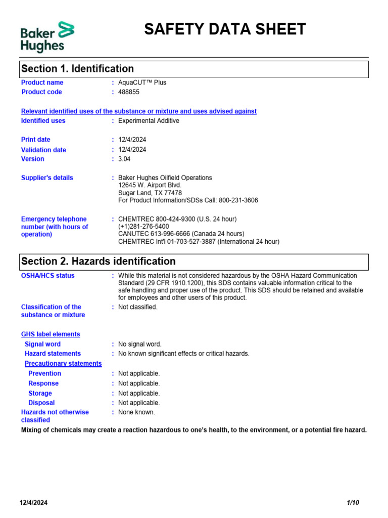 AquaCUT™ Plus - 488855 - United States - English - PP - PP - 1104494 ...