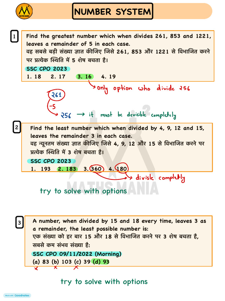 Number System | PDF