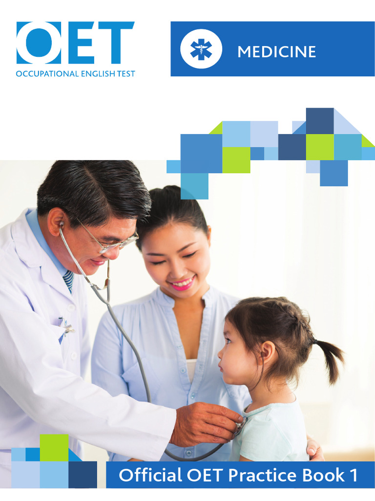 OET Medicine Official OET Practice Book 1 Cambridge Boxhi | PDF ...