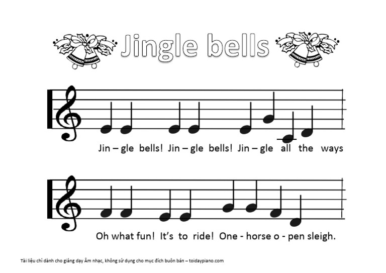 -LUYỆN CẢM ÂM- Jingle Bells - Level 2 | PDF
