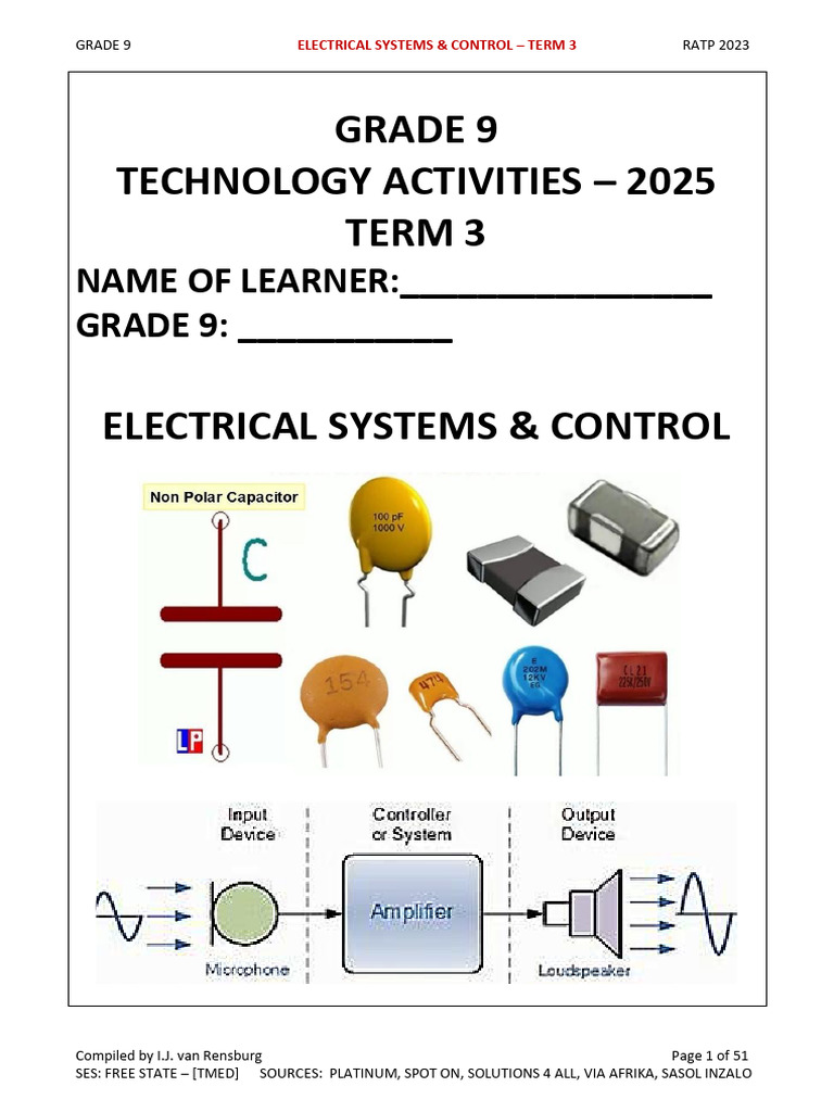 Ijvr GR 9 Term 3 Final Learner Activities Ratp June 2025 | PDF | Series And Parallel Circuits ...