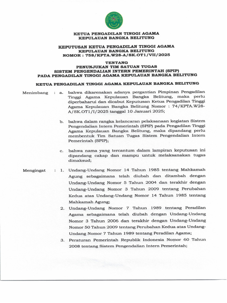 758 SK SPIP Rev 1 | PDF