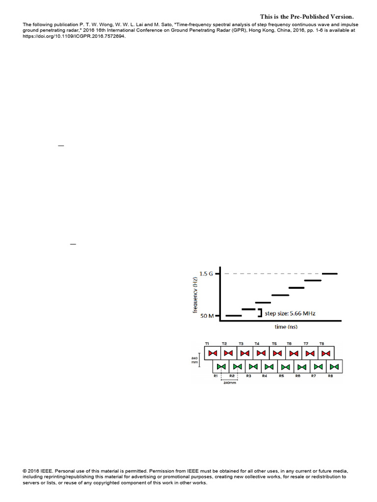 Lai Time-Frequency Spectral Analysis | PDF | Wavelet | Antenna (Radio)