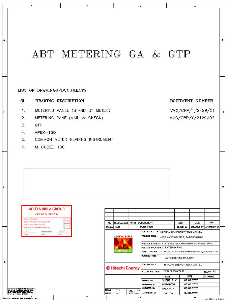 Hitachi Energy Metering Panel Design | PDF | Mains Electricity | Fuse ...