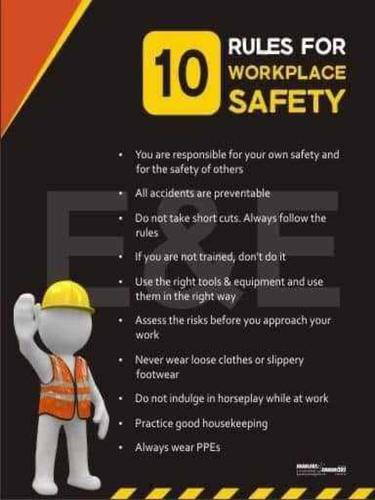 10 Rules WP Safety | PDF