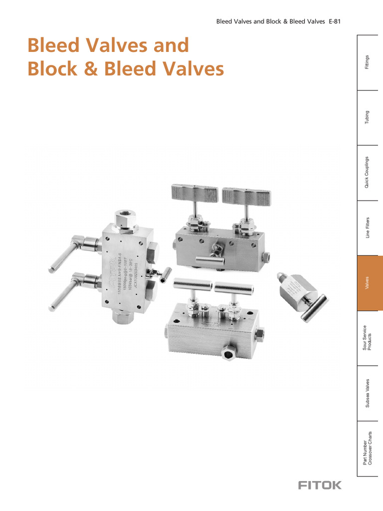 High Pressure Bleed Valve Overview | PDF | Valve | Stainless Steel