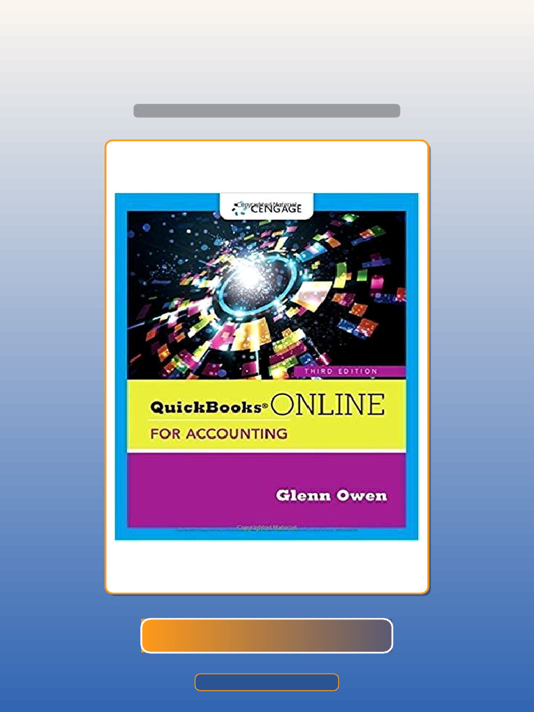 Using QuickBooks Online For Accounting Unlocked Test Bank | PDF ...