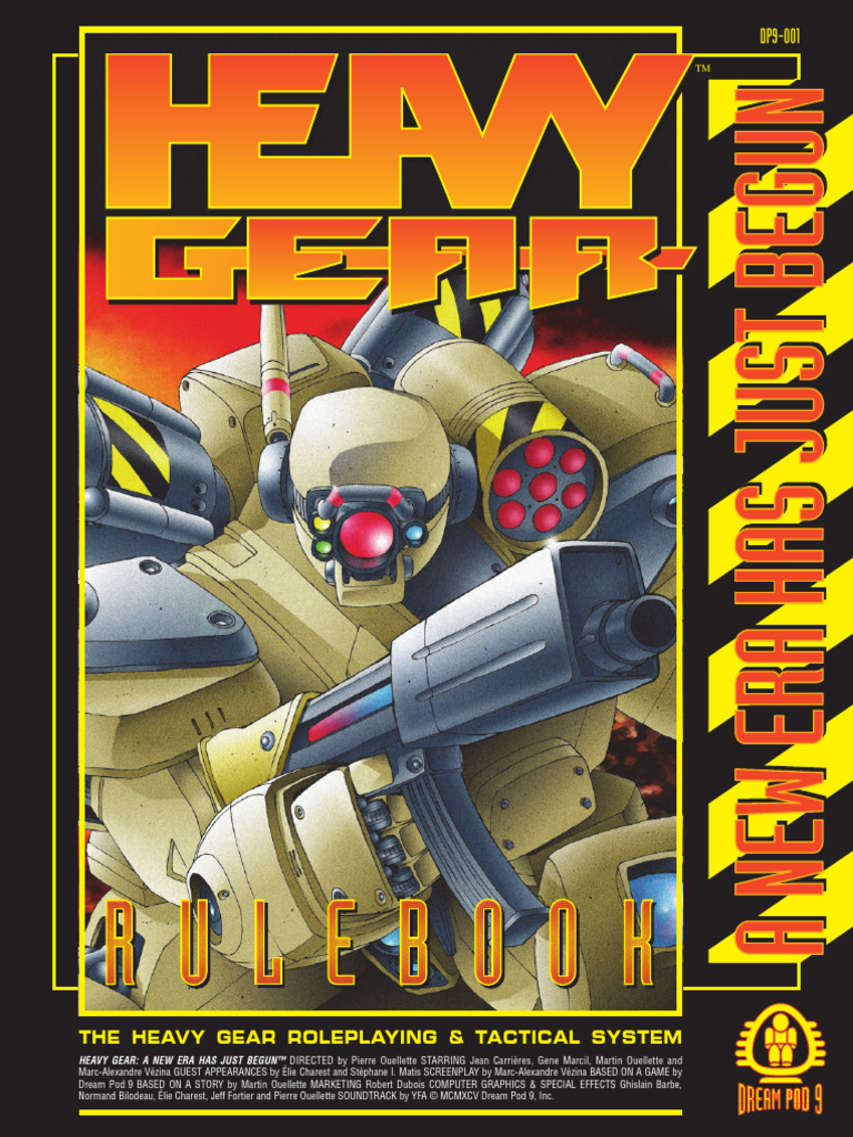 Heavy Gear RPG & Tactical System Guide | PDF | Role Playing Games ...