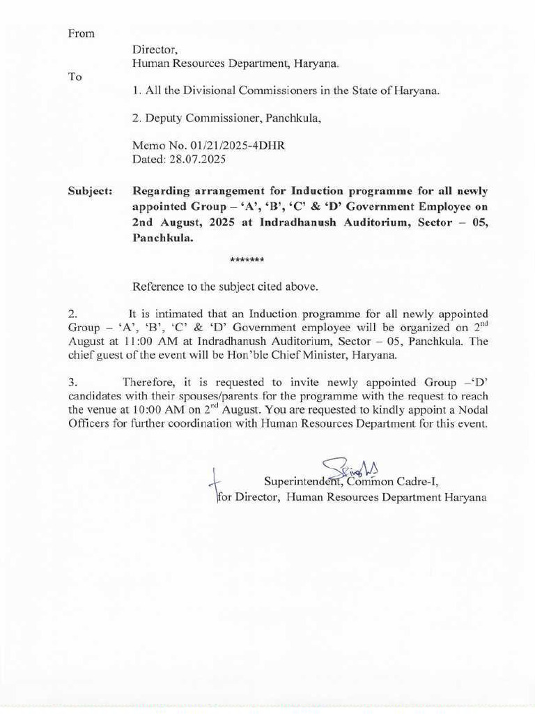 Invitation Letter Group D | PDF