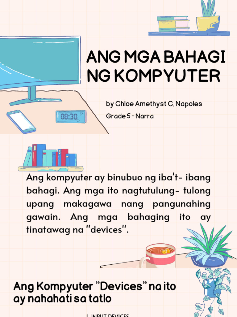 Ang Mga Bahagi NG Computer | PDF