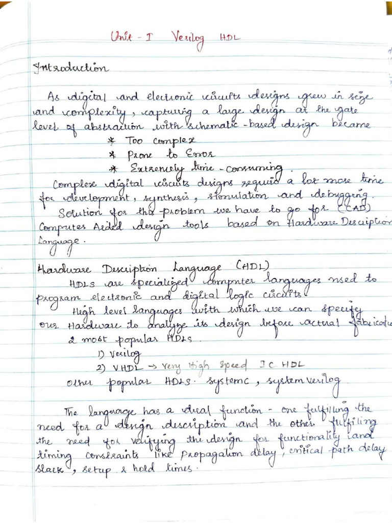 Unit 1 Vlsi | PDF