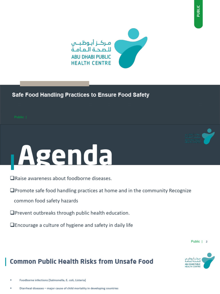 Safe Food Handling Practices To Ensure Food Safety | PDF | Food Safety ...