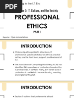 BCS Code of Conduct Expanded | PDF | Computer Security | Security