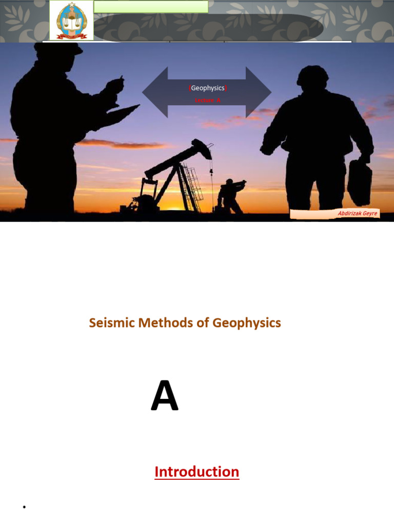 Chapter 5. Seismic Method FG | PDF | Seismology | Waves
