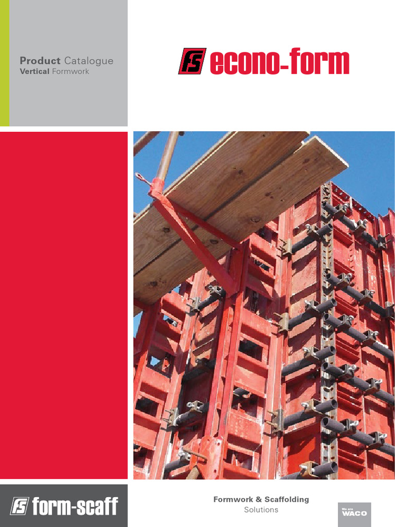 4419 FS 03 Econoform Vertical Formwork 1 | PDF | Nut (Hardware ...