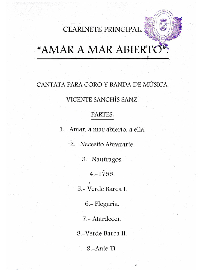 Amar a Mar Abierto | PDF