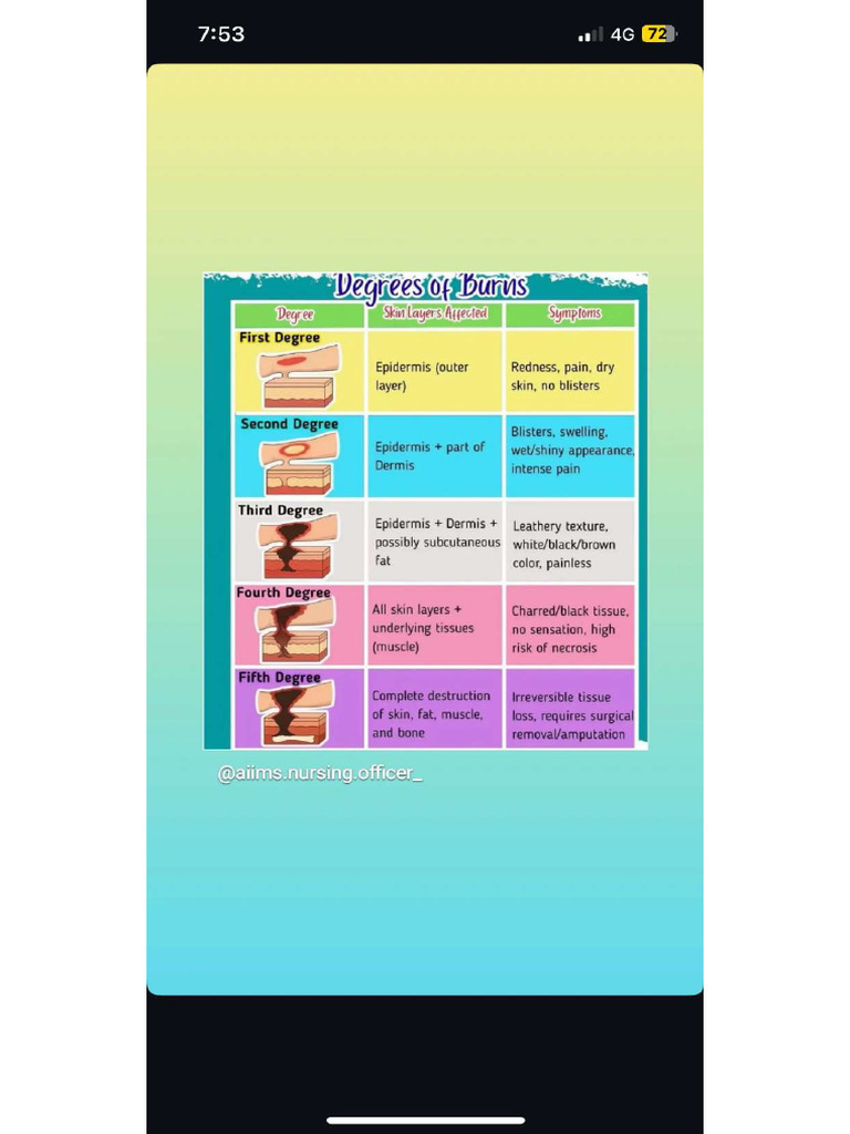 PDF Types of Burn | PDF