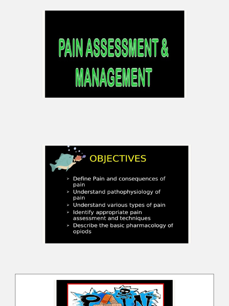 Pain Assessment and Management | PDF