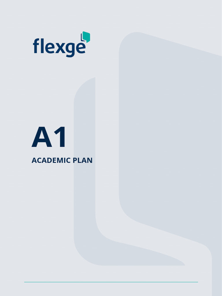 A1 Study Plan | PDF | Verb | Pronoun