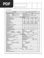 Induced Draft Fan Data Sheet | PDF | Bearing (Mechanical) | Mechanical Fan