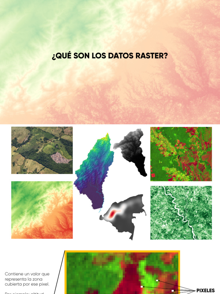 Datos Raster: Definición y Usos | PDF