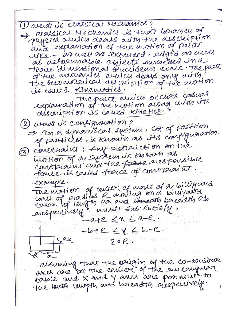 Classical Mechanics 2 | PDF