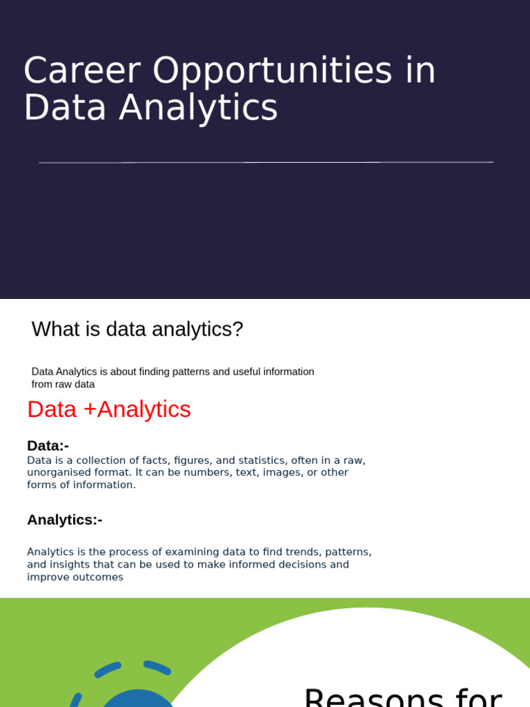 Data Analytics Presentation | PDF | Analytics | Data Analysis