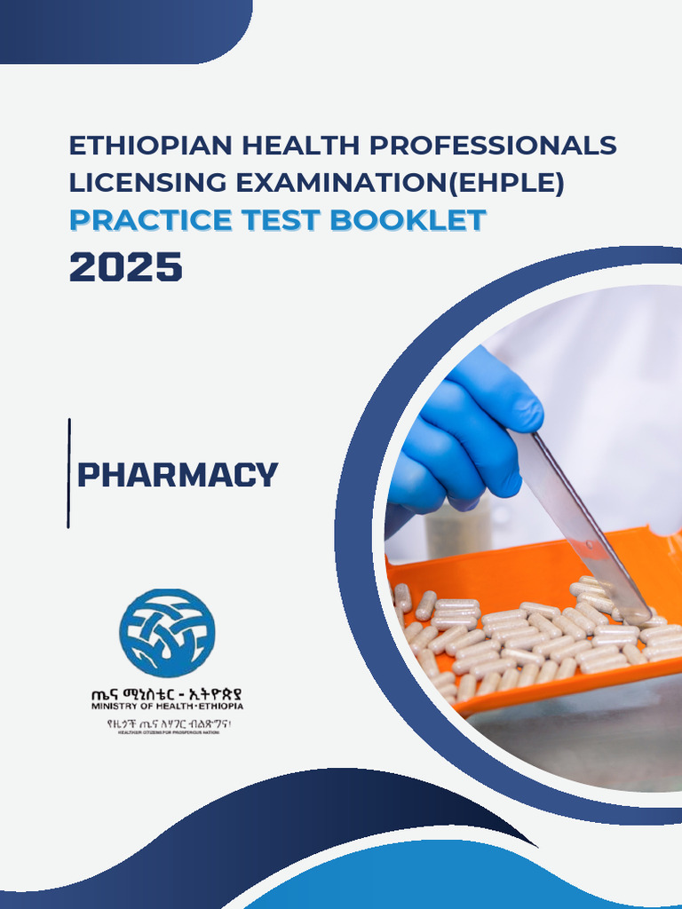 EHPLE 2025 Practice Test Booklet | PDF | Heart Failure | Management Of ...