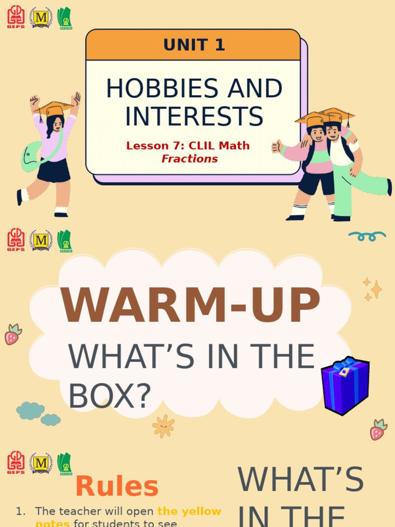 Fluency Plus 6 - Unit 1.7 - CLIL Math | PDF | Foods | Cuisine