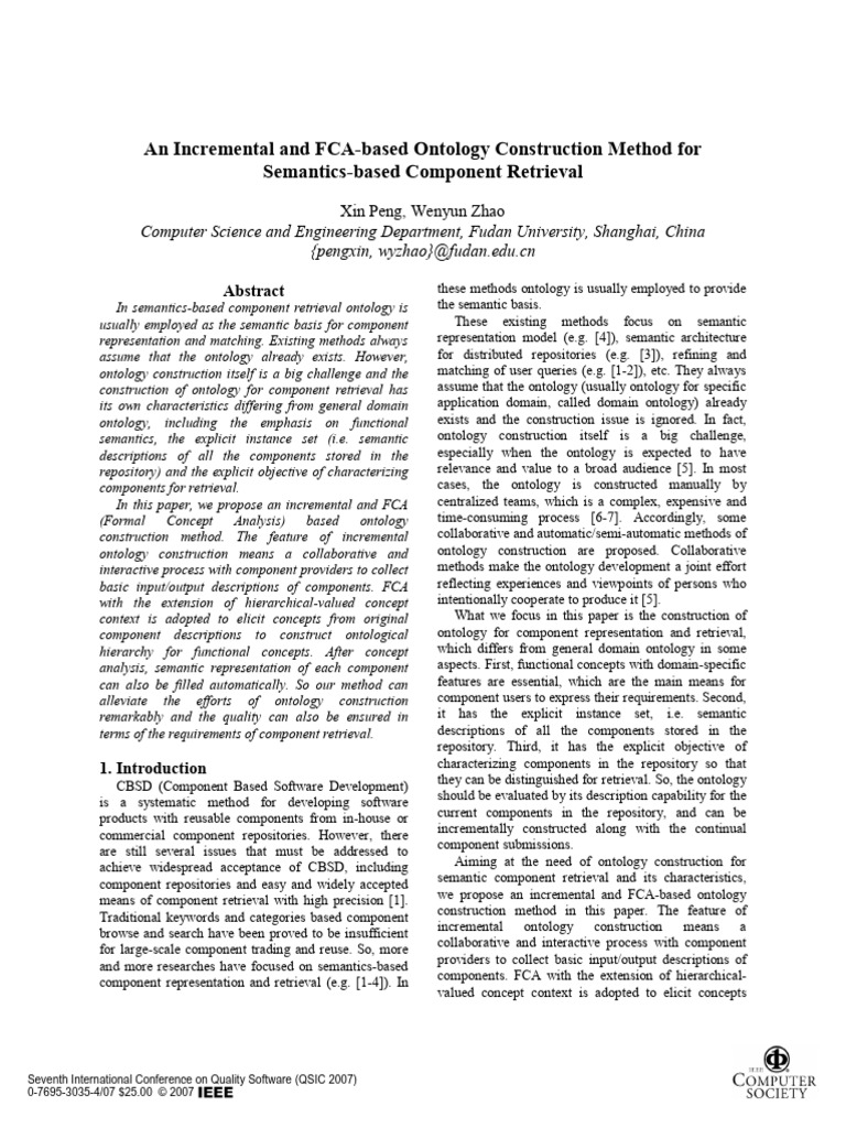 An Incremental and FCA-based Ontology Construction Method for Semantics-based Component ...