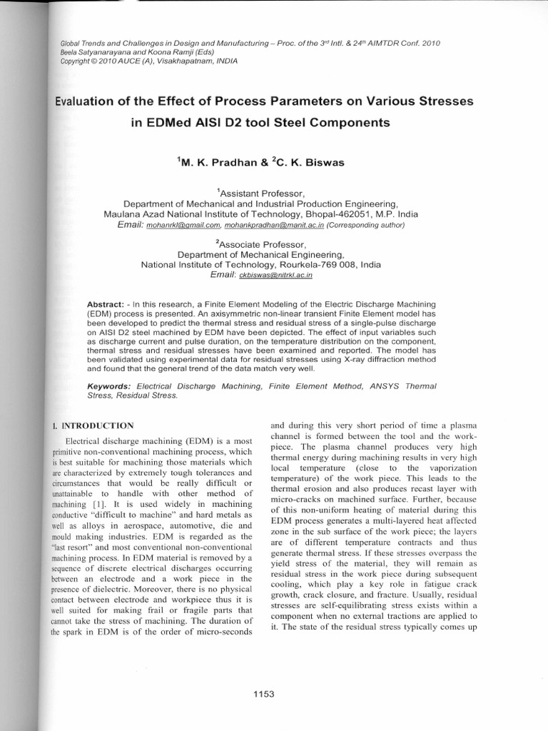 Paper - Residual Stress-AIMTDR Scaned | PDF